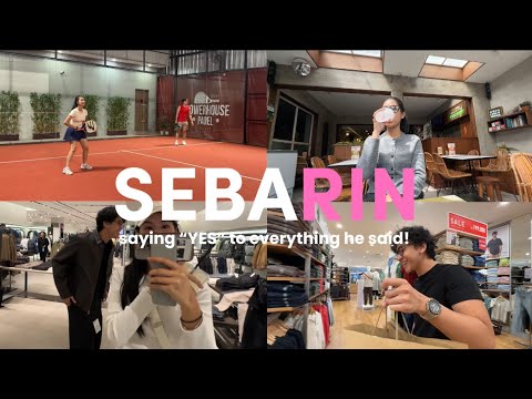 SEBARIN - saying “yes” to everything he said! | Karina Abelinda