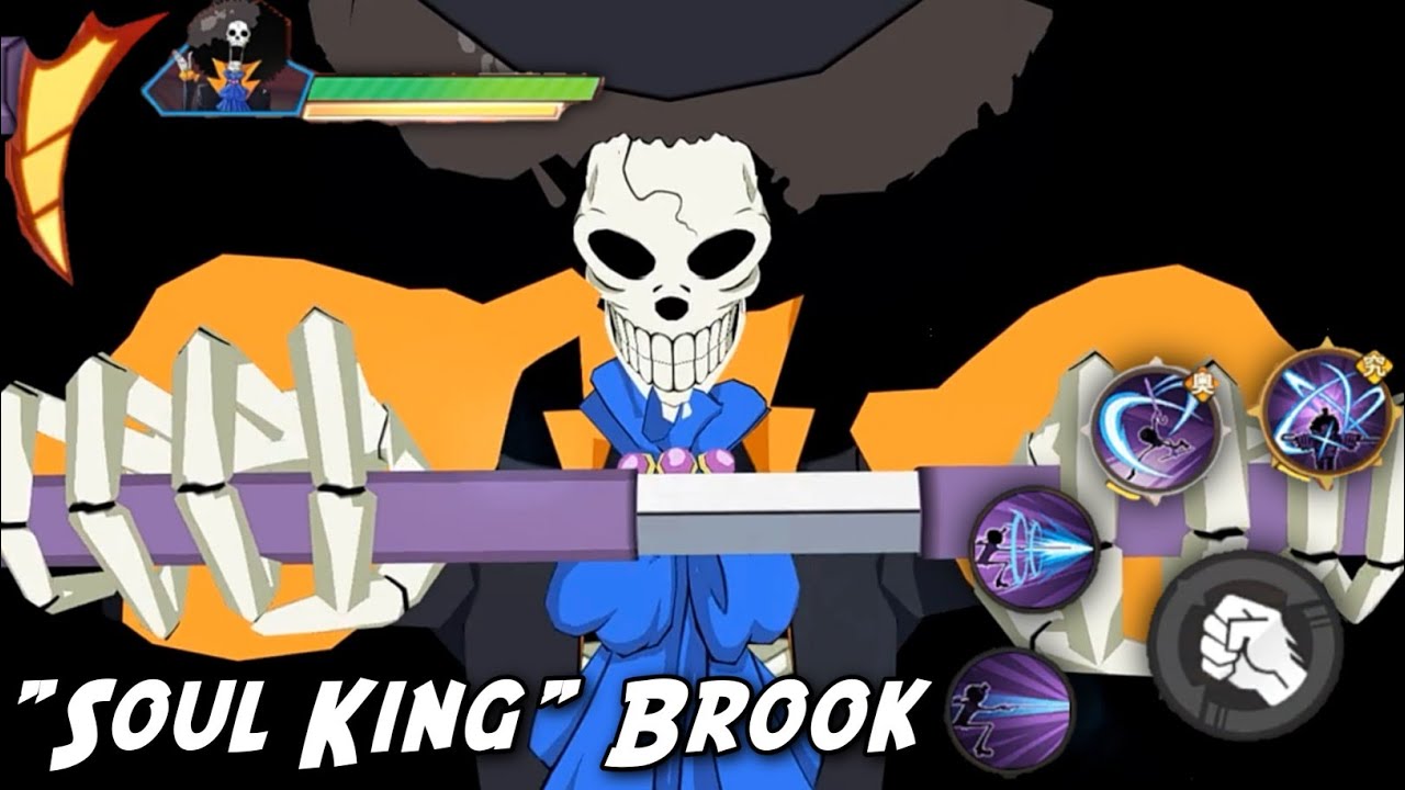 Brook Skills And Ultimate Gameplay | One Piece Fighting Path - YouTube