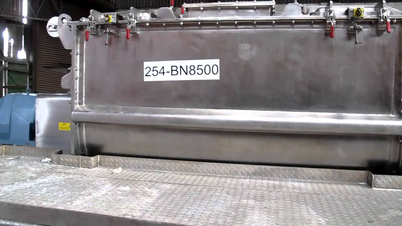 kemutec-vacuum-ribbon-blender.MOV - YouTube