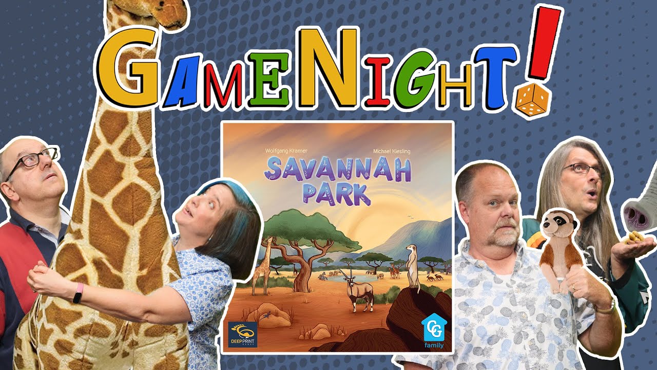Savannah Park - GameNight! Se9 Ep43 - How to Play and Playthrough - YouTube