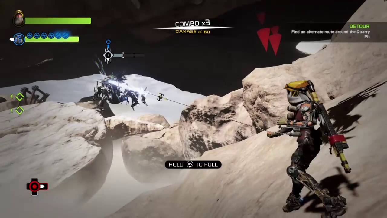 ReCore - The Cradle Under map Glitch - YouTube