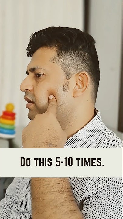 Do This if you have Reduced Mouth Opening. TMJ Exercise for instant relief. - YouTube