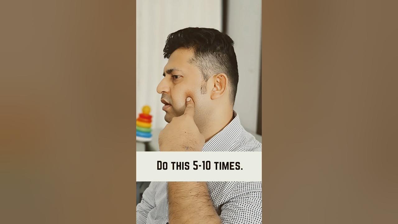 Do This if you have Reduced Mouth Opening. TMJ Exercise for instant relief. - YouTube