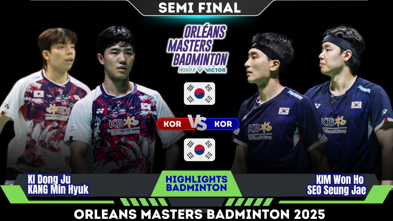 KIM Won Ho/SEO Seung Jae (KOR) vs KANG Min Hyuk/KI Dong Ju (KOR ...