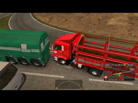 [ETS2 1.28]Ford Cargo 1838T E5 Hal Dorse İle Kahramanmaraş Kayseri Seferi