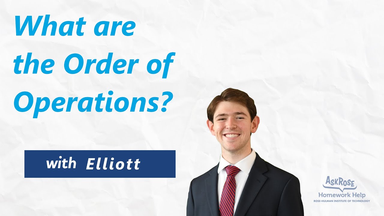 AskRose Homework Help Live: Order of Operations / Equations with ...