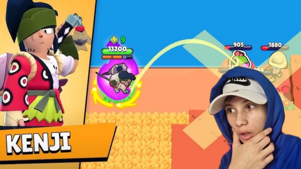 ICH SPIELE den NEUEN BRAWLER KENJI vor allen anderen😱😱 - YouTube