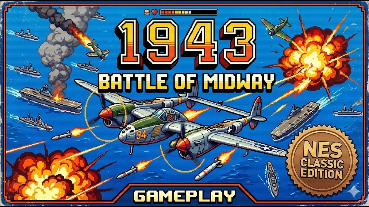 1943 Battle of Midway (NES) – Classic Shooter Action! ️ - YouTube