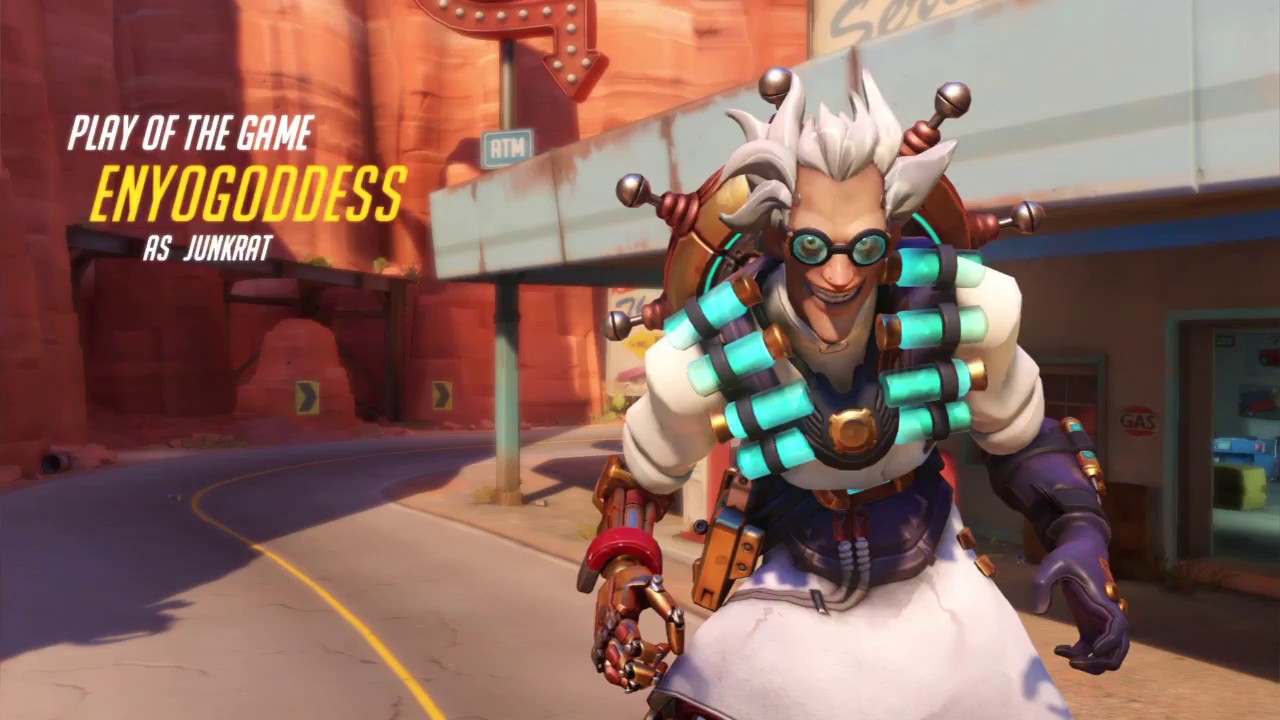 Overwatch: POTG with Junkrat? - YouTube