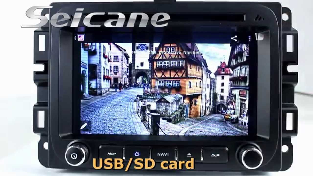 Hot 2013 2014 2015 Dodge Ram 1500 2500 3500 4500 DVD player audio ...