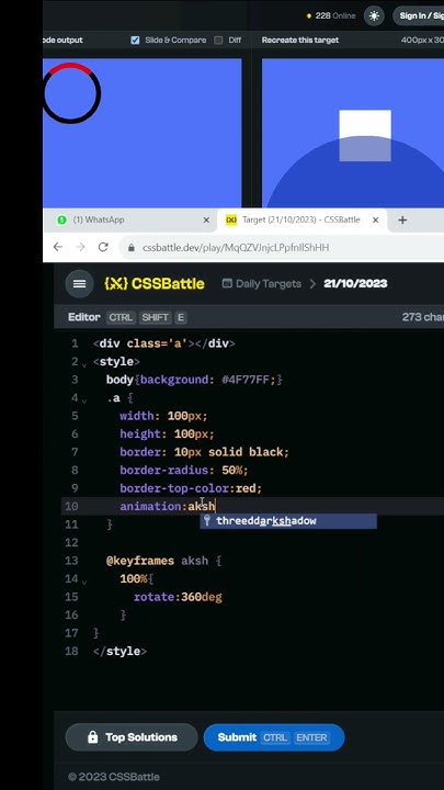 Css loader #webdesign #akshdesai #shorts - YouTube