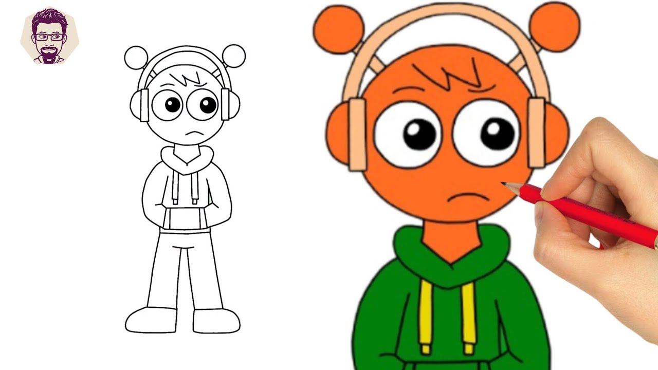 How To Draw Oren by Sonic4392 | Incredibox Sprunki - YouTube