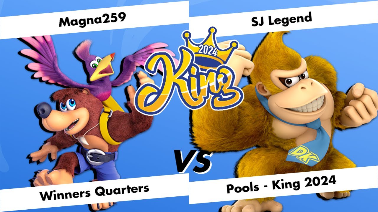 King 2024 - Magna259 (Banjo & Kazooie) vs Noodl (Donkey Kong) - Pools - Winners Quarters-Finals ...