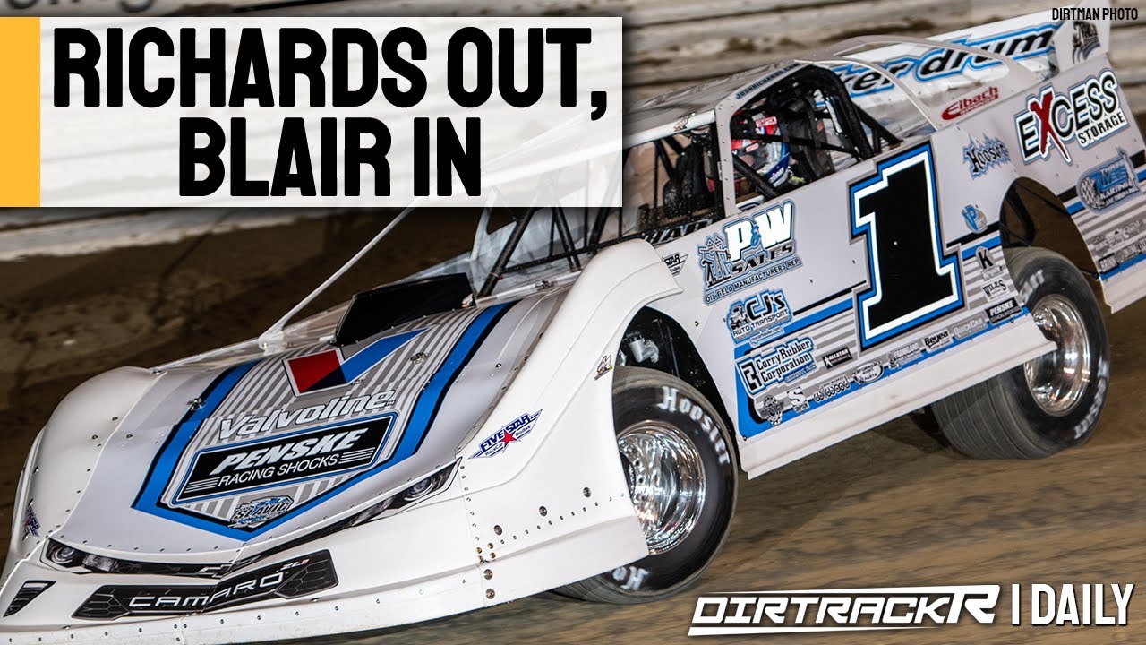 Josh Richards out, Max Blair in with Boom Briggs-owned dirt late model ...
