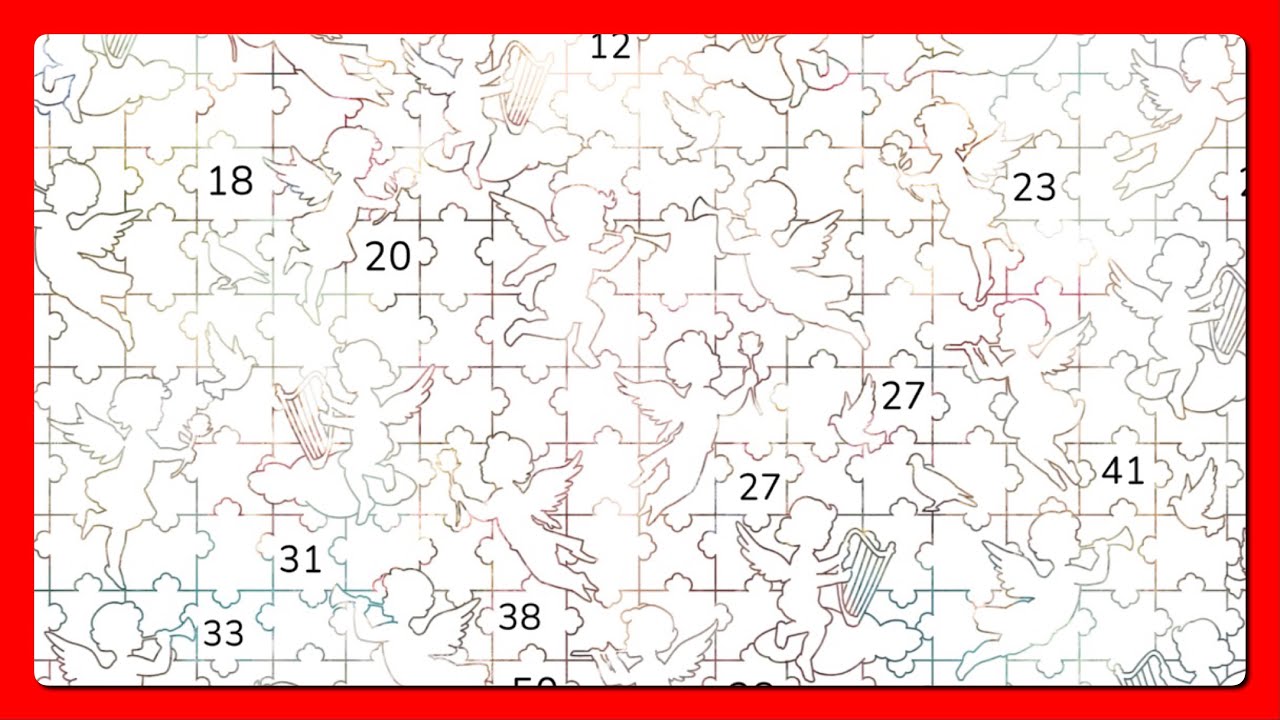 Color by Number Venus Coddess of Love and Cupid Puzzle Picture # ...