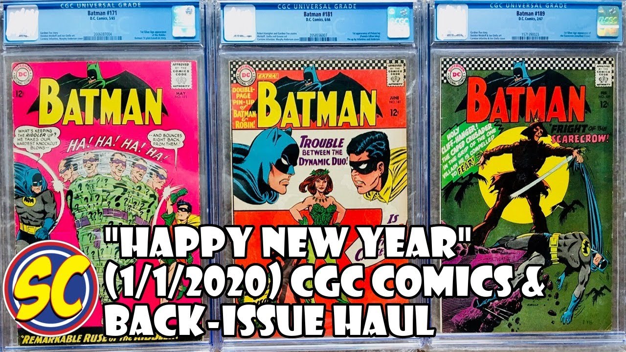 New Comics & Back Issue Haul (1/1/2020): Batman 171 & 181, ASM 252, 298 ...