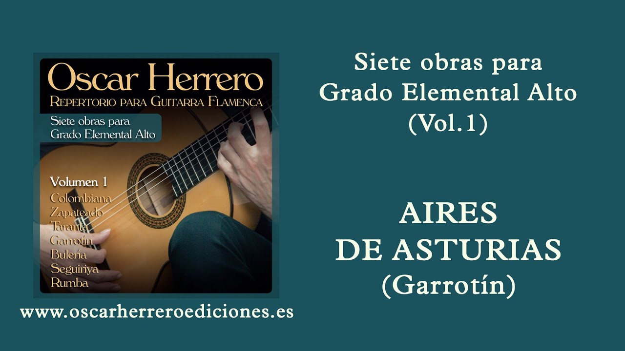 Aires de Asturias )Garrotín) de Siete obras para Grado Elemental Alto ...