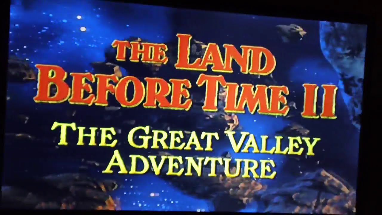 The Land Before Time II The Great Valley Adventure 1994 Laserdisc ...