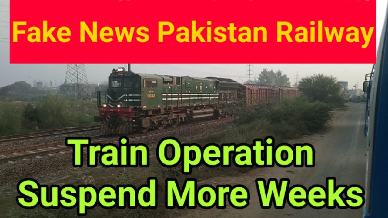 Fake News For Pakistan Railways Fake Train Updates Everywhere Train ...