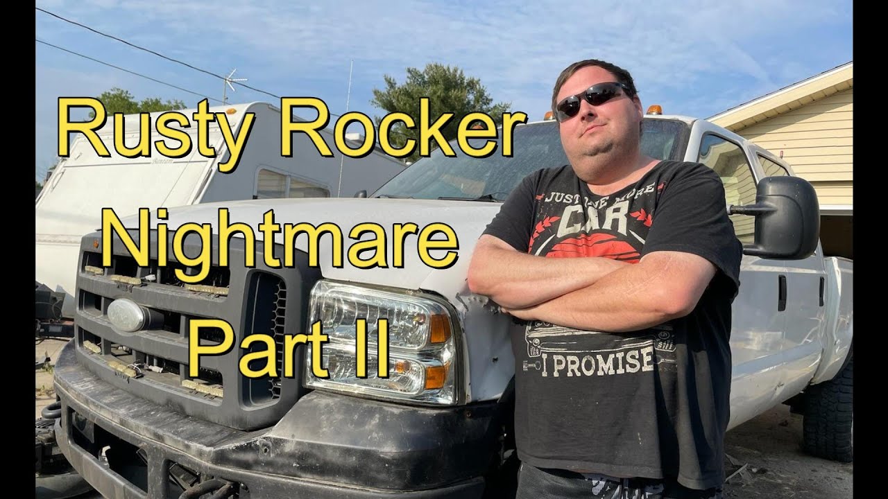 Repairing A Rusty Rocker Nightmare Part 2; Wrapping Up The Metal Work ...