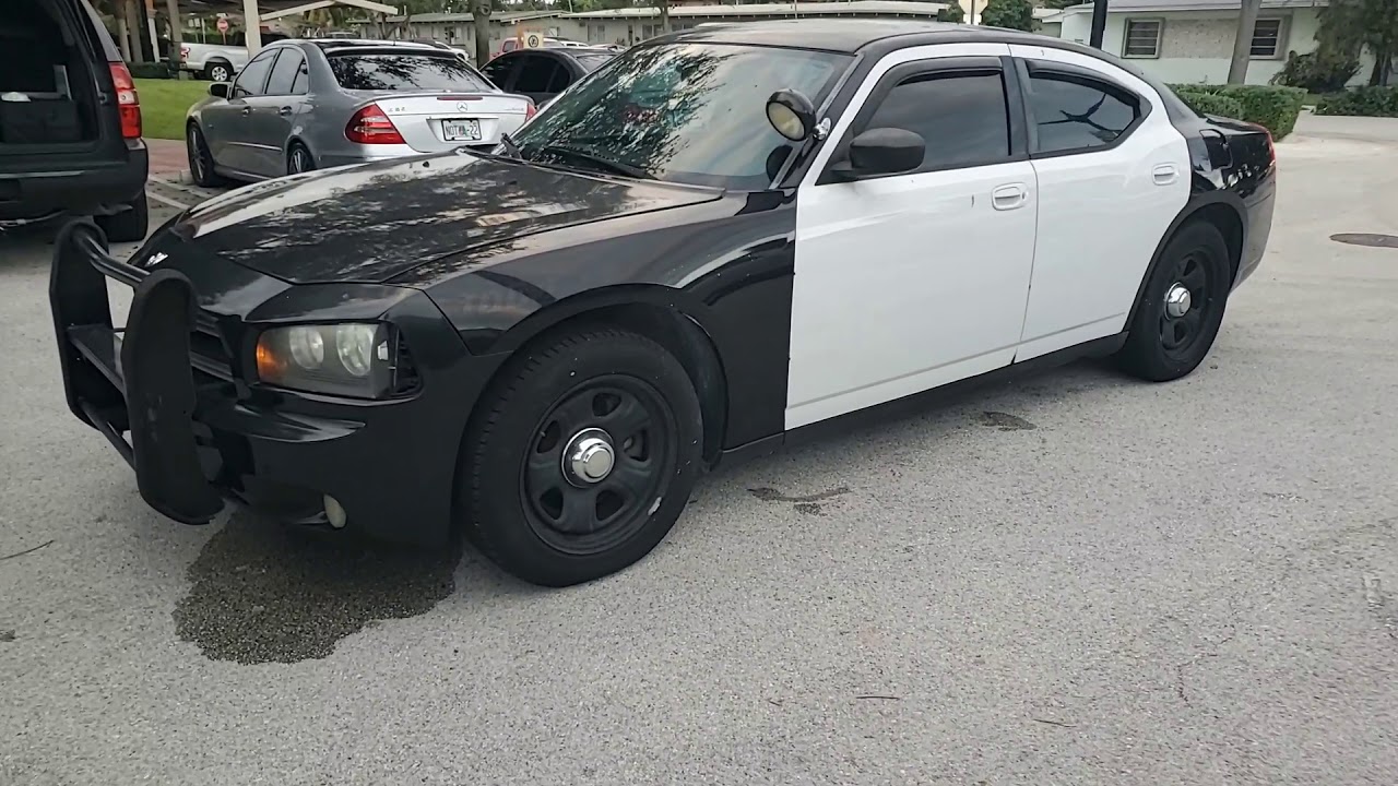 2010 Dodge Charger Police Pkg lot#502 - YouTube