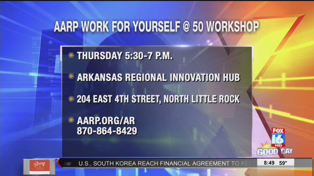 'Work for yourself at 50 plus' with AARP - YouTube