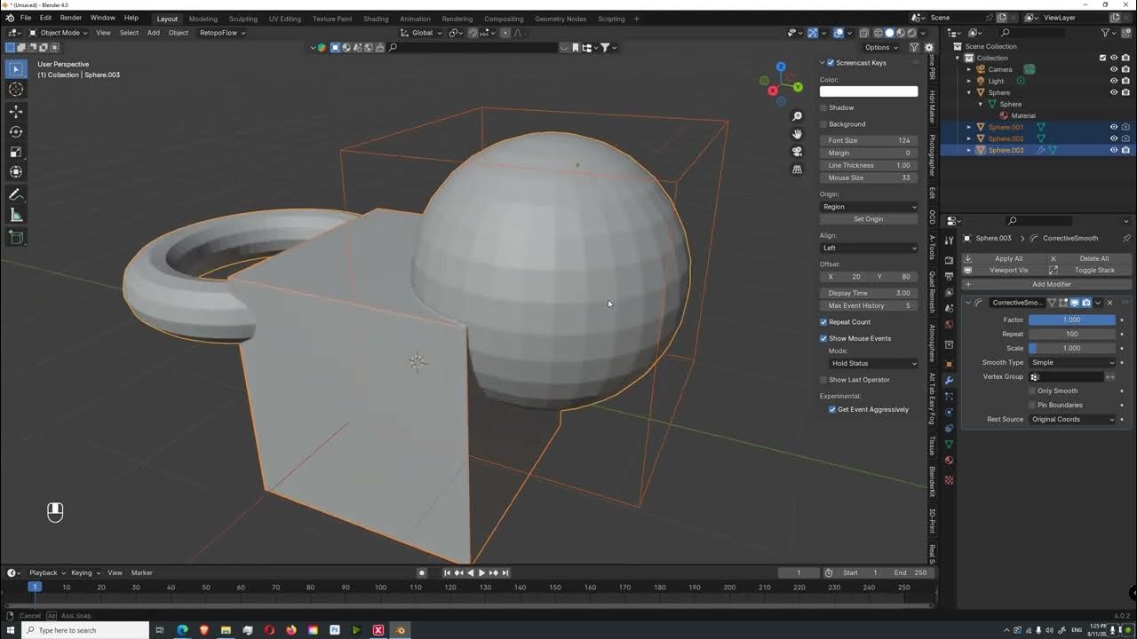 Blender Topology Tip: Perfectly Stitch Multiple Objects with Modifiers. Join Objects - YouTube