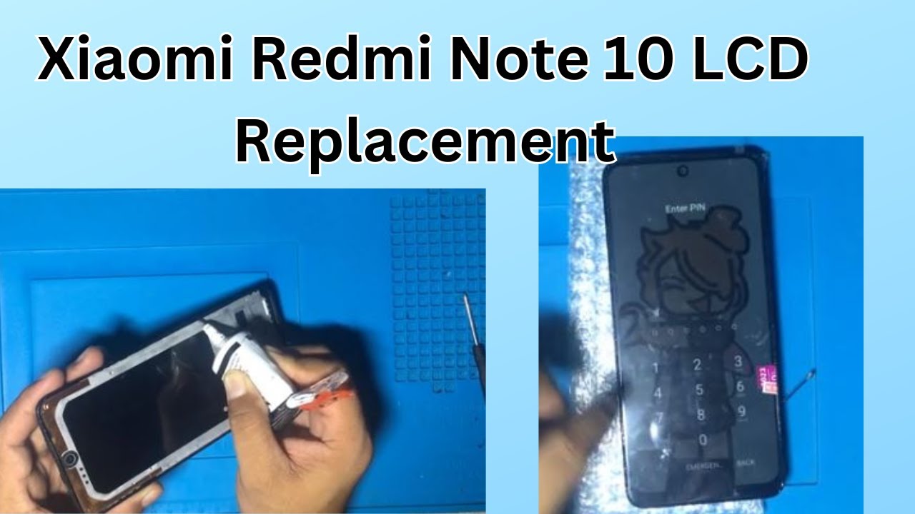Xiaomi Redmi Note 10 LCD screen replacement - YouTube