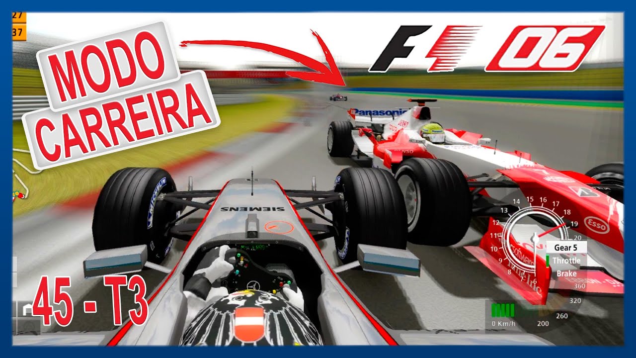 F1 2006 PS3 Championship Modo Carreira EP 45 T3 ISTANBUL PARK - SEMPRE ...