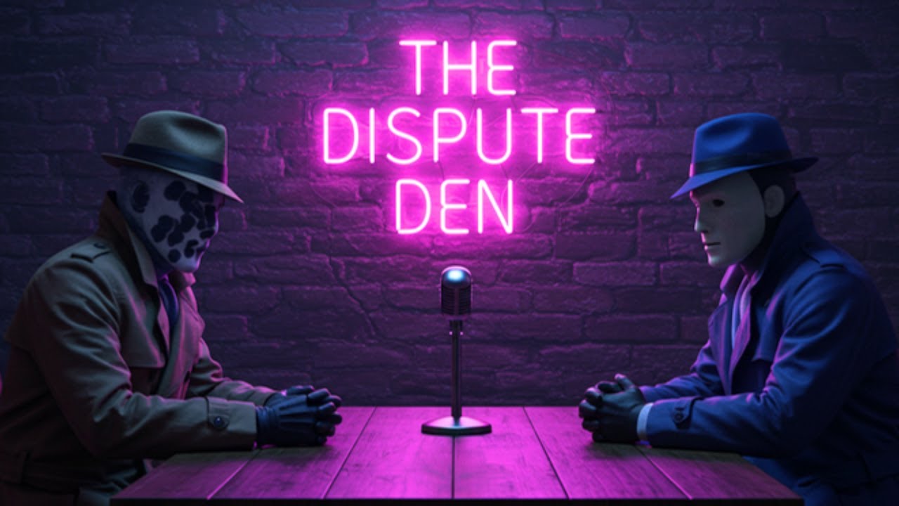 The Question vs Rorschach: Debate - YouTube