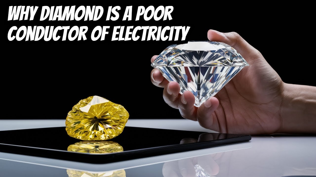 Explained: Why Diamond Is a Poor Conductor of Electricity – Structure ...