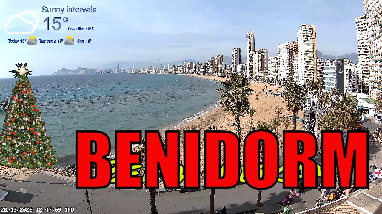 Benidorm LIVE at Christmas 🇪🇸 Streamed 28th December 2023 (1) - YouTube