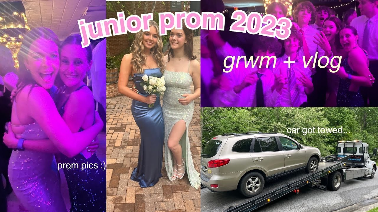 MY JUNIOR PROM: grwm + vlog - YouTube