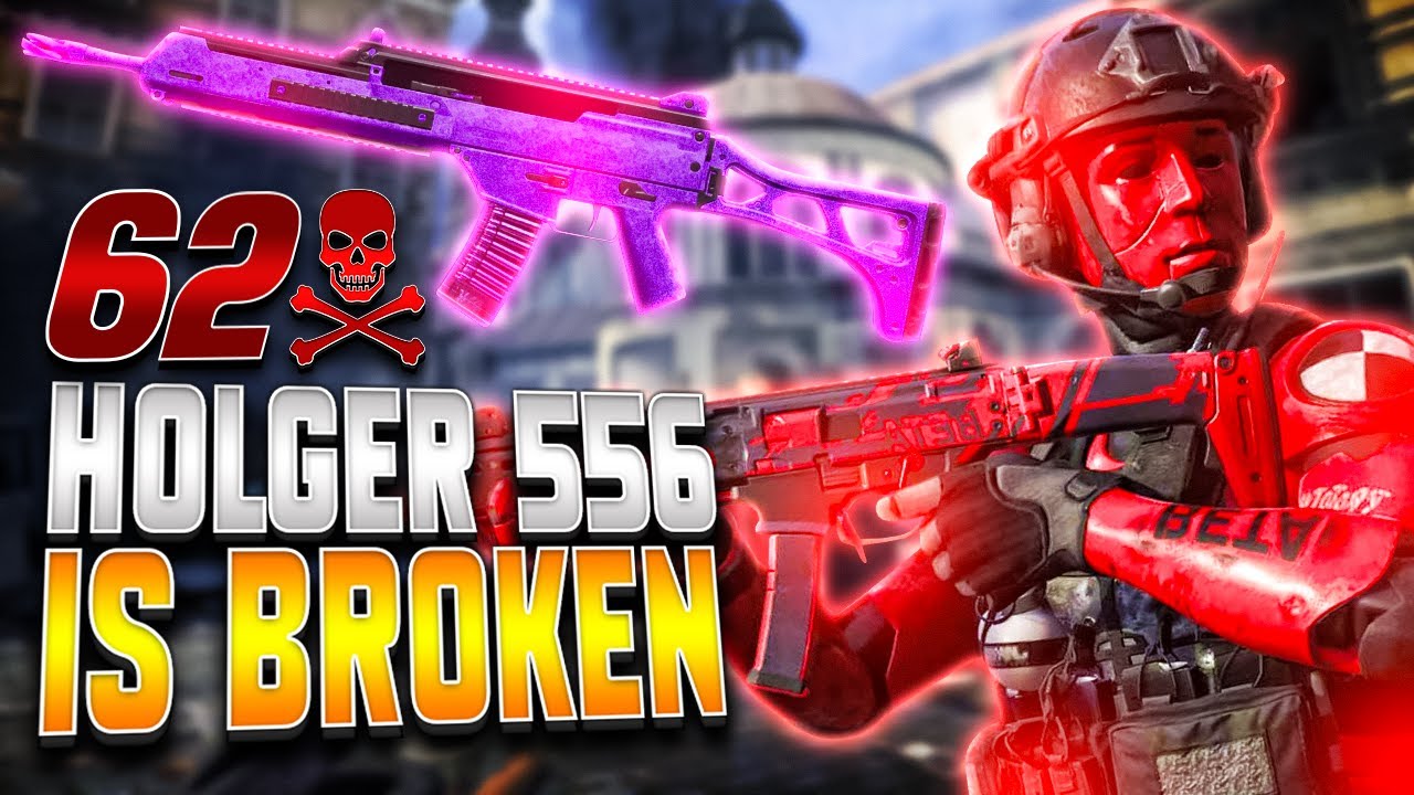 HOLGER 556 IS THE BEST GUN ON COD MW3 - YouTube