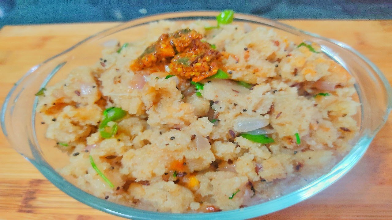 UPMA RECIPE /HOW TO MAKE UPMA /SOOJI UPPITTU RECIPE - YouTube