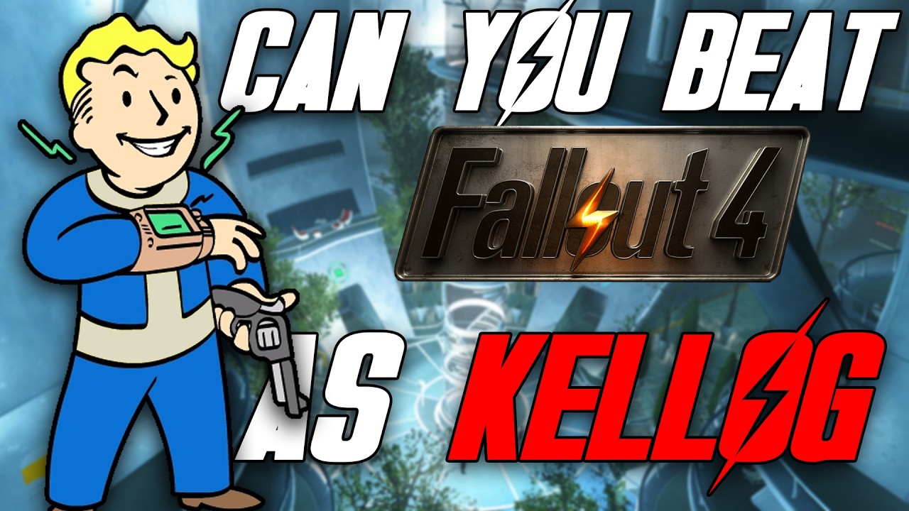 Can You Beat Fallout 4 As Kellogg? - YouTube