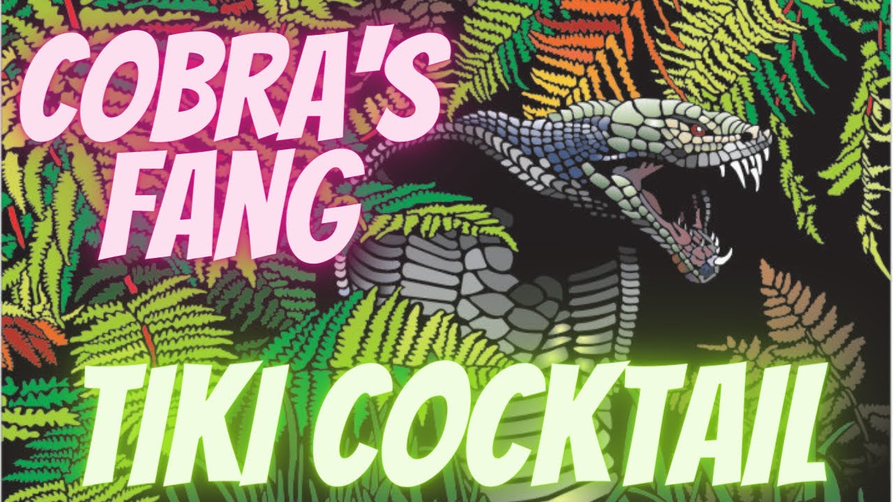 A Classic Tiki drink you NEED to make! The Cobra's Fang / By Donn Beach ...