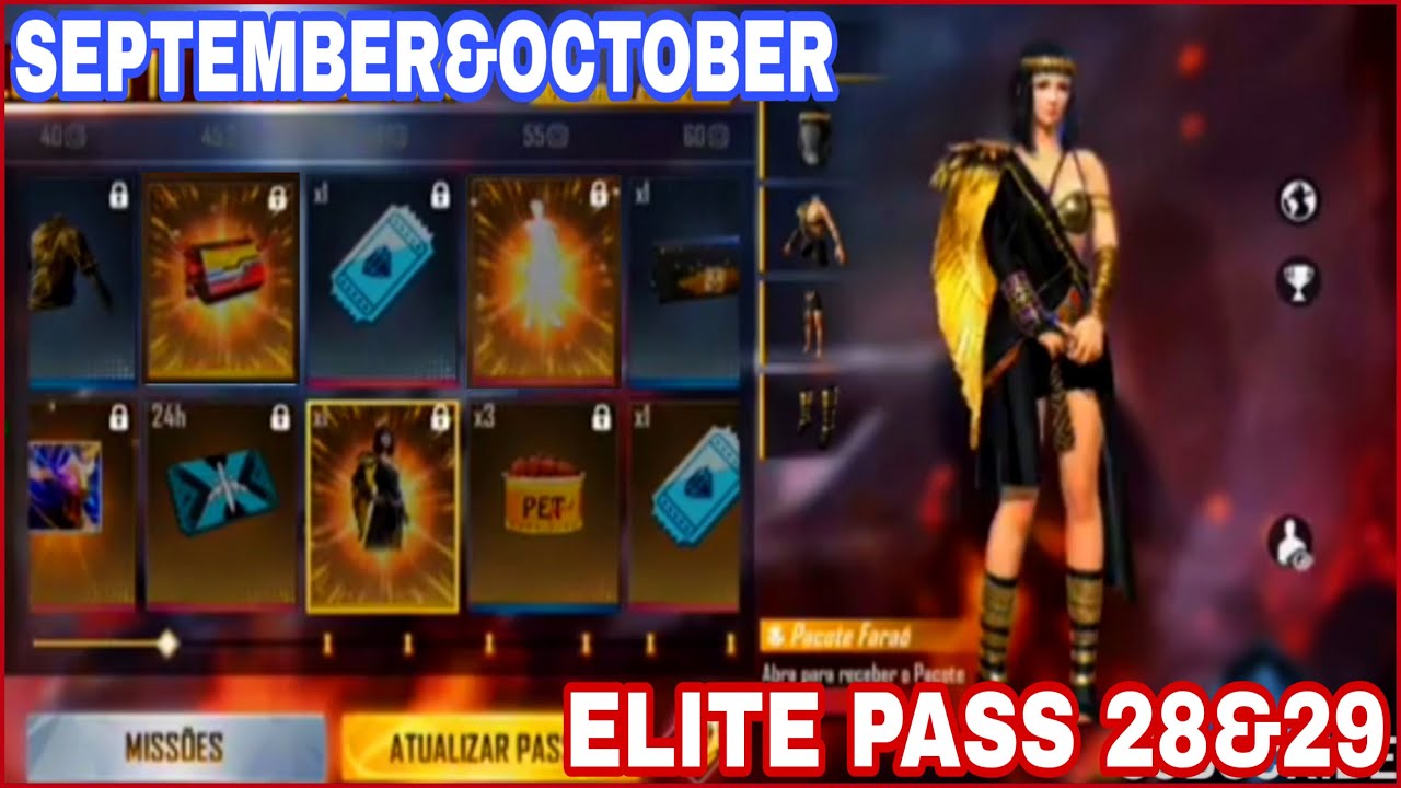 Upcoming Elite Pass Season 28 & 29 | September & October Elite Pass ...
