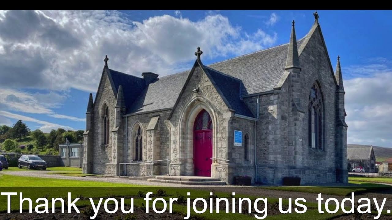 Clyne Church Brora 13 April 2025 Sunday Worship Palm Sunday - YouTube