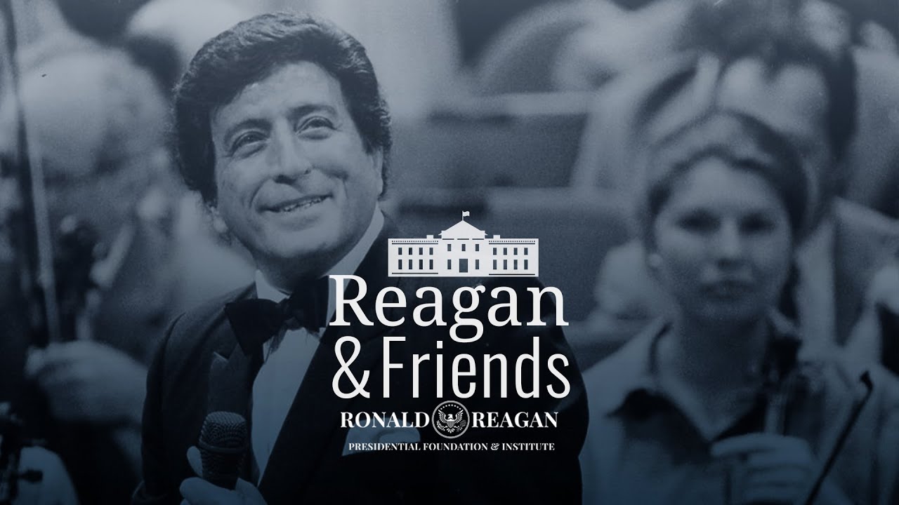 A Titan of Music: Tony Bennett and Ronald Reagan - YouTube