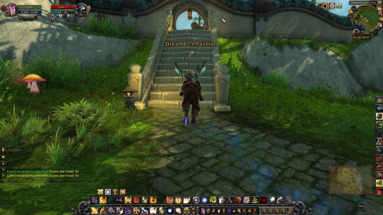 Dreamer's Pavillion Explore Jade Forest Achievement - YouTube