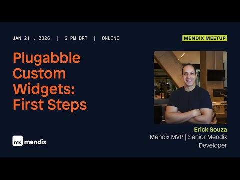 Mendix Meetup - Pluggable Custom Widgets: First Steps - YouTube