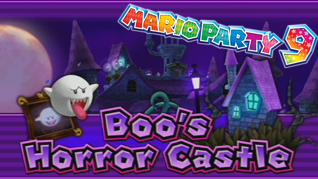 Mario Party 9 - Boo's Horror Castle! - YouTube