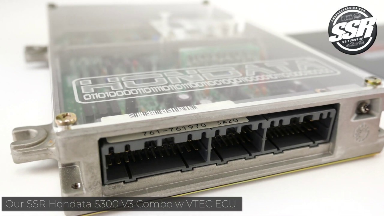Hondata S300 V3 Package with p28 ECU - YouTube