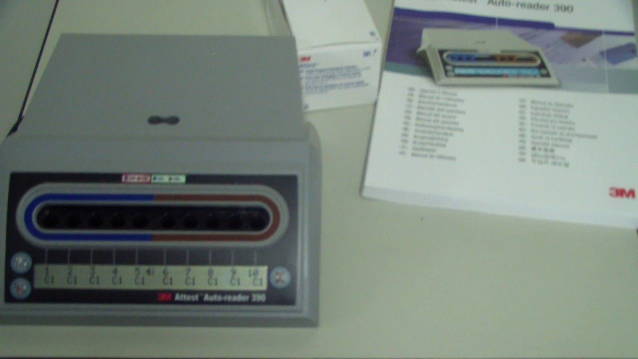3M Attest Auto-Reader 390 Sterilizer - YouTube