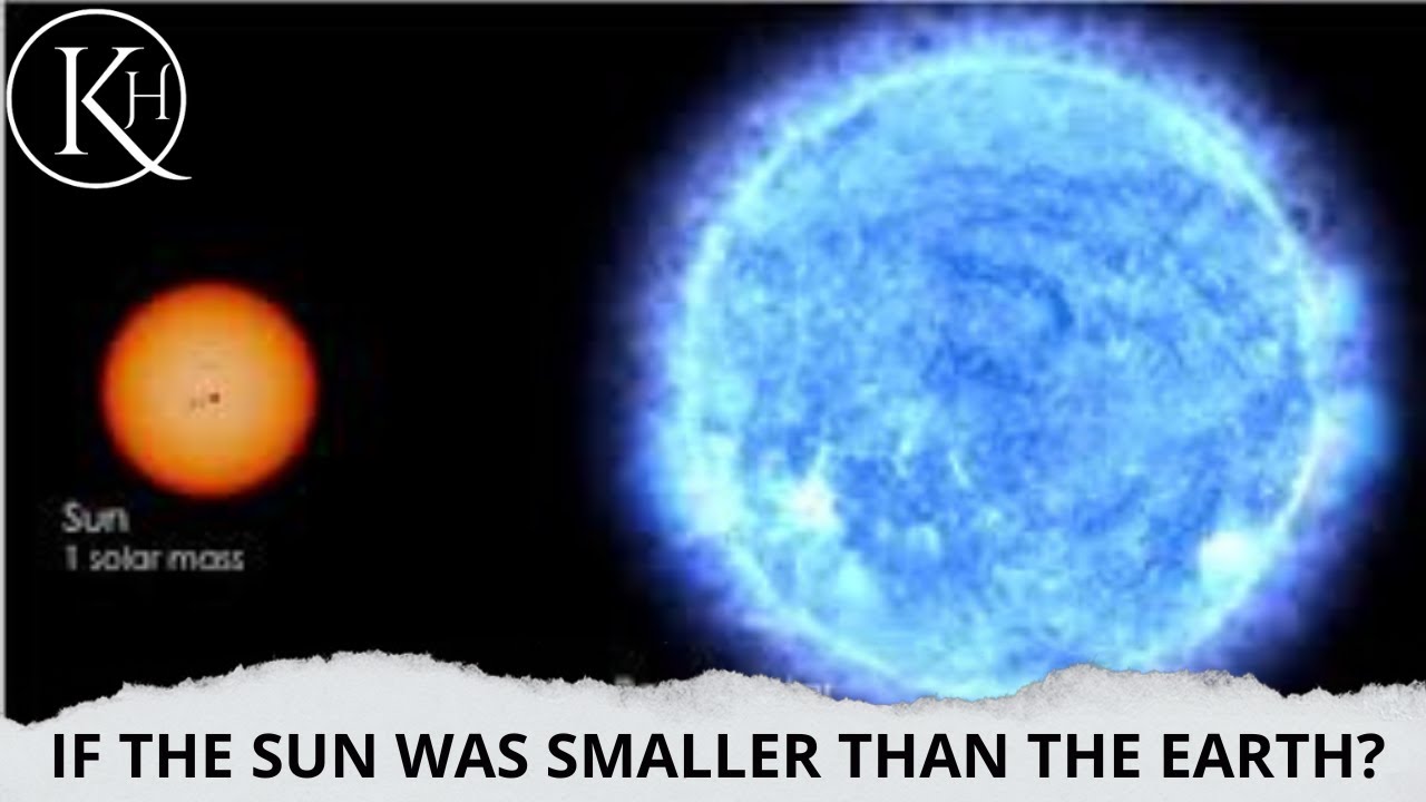 IF THE SUN WAS SMALLER THAN THE EARTH? #sun smaller then star - YouTube