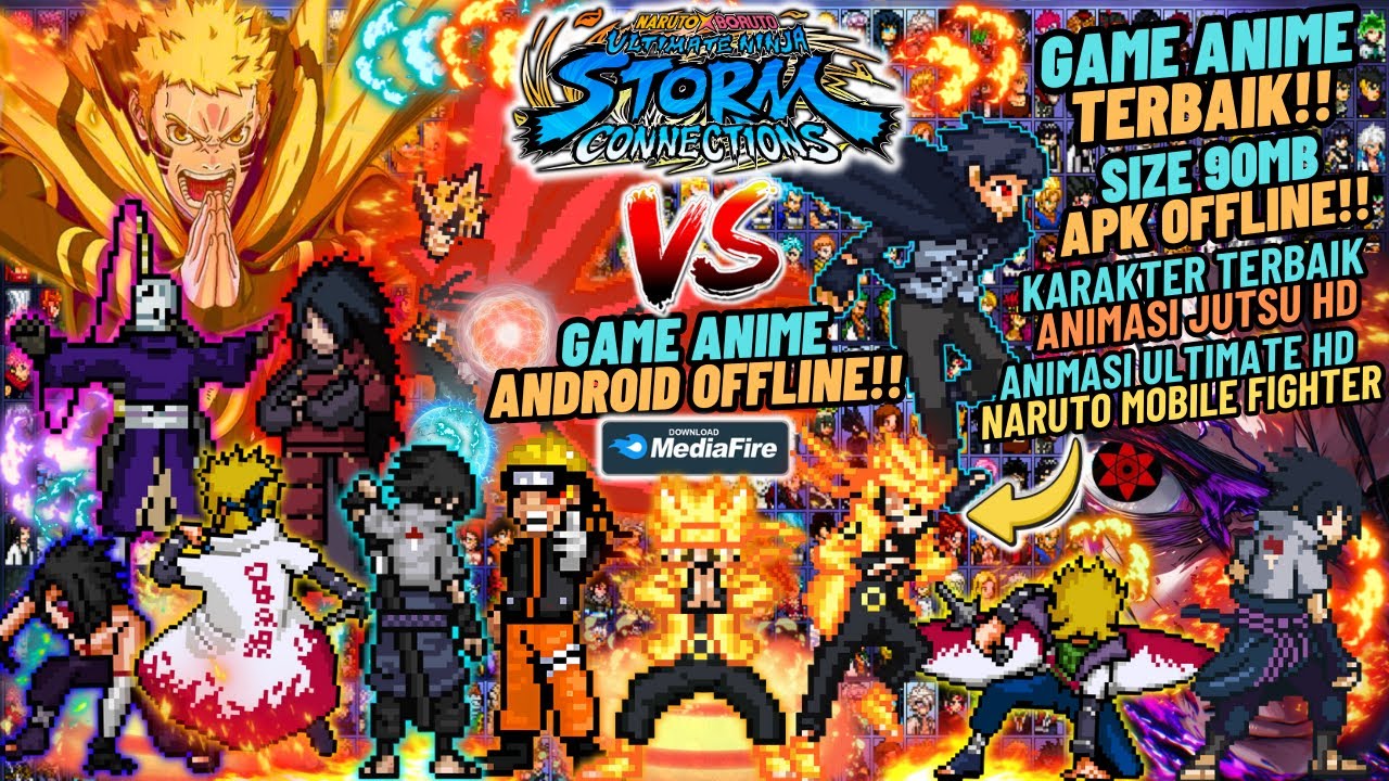TERBARU!! GAME NARUTO MOBILE FIGHTER PIXEL 2024 - NARUTO MUGEN ANDROID ...