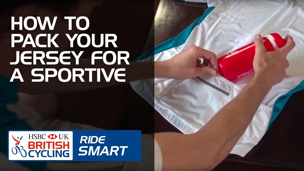 How to pack your jersey for a sportive | Ride Smart - YouTube