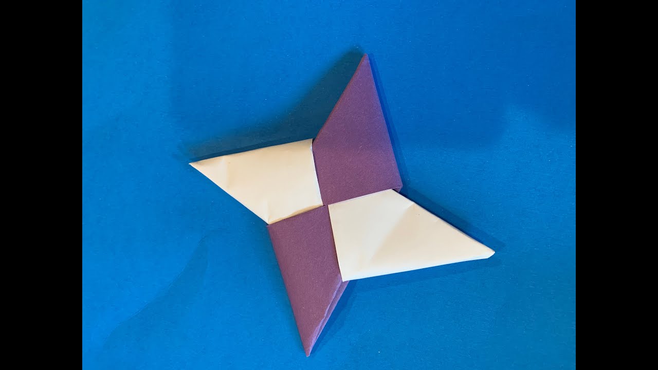 How To Make A Ninja Star in 3 Minutes YouTube how-to-make-a-ninja-star-in-3-minutes-youtube