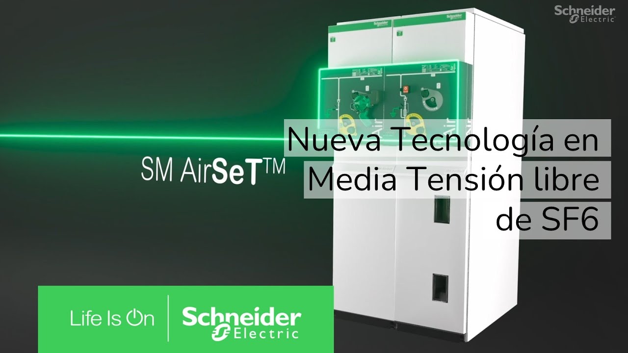 SM Airset : Nueva Tecnología en Media Tensión libre de SF6 - YouTube